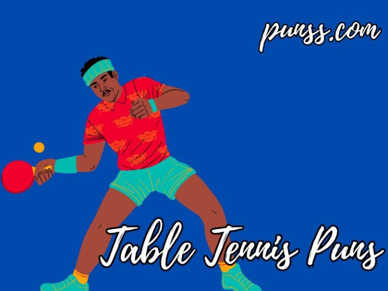 150+ Table Tennis Puns And One-Liners